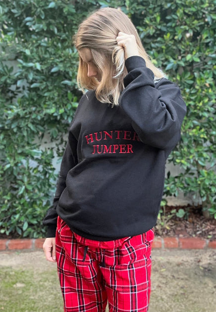 NEW! IAH Embroidered Discipline Set with Crewneck + Flannel Pants – It ...